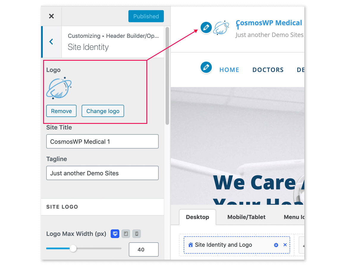 How To Change Logo? - Documentation